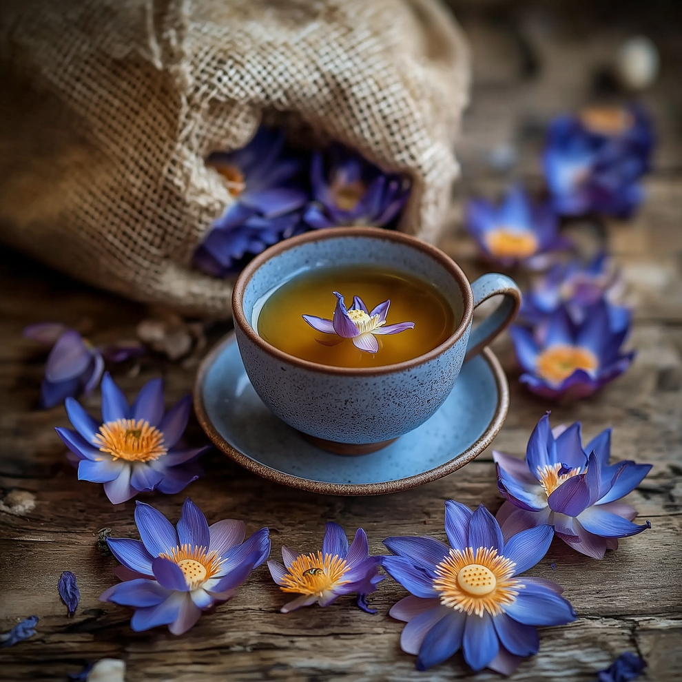 Blue Lotus Herbal Infusion – You Are The Plant